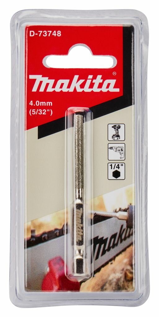 Напильник-бита 4.0 мм Makita D-73748