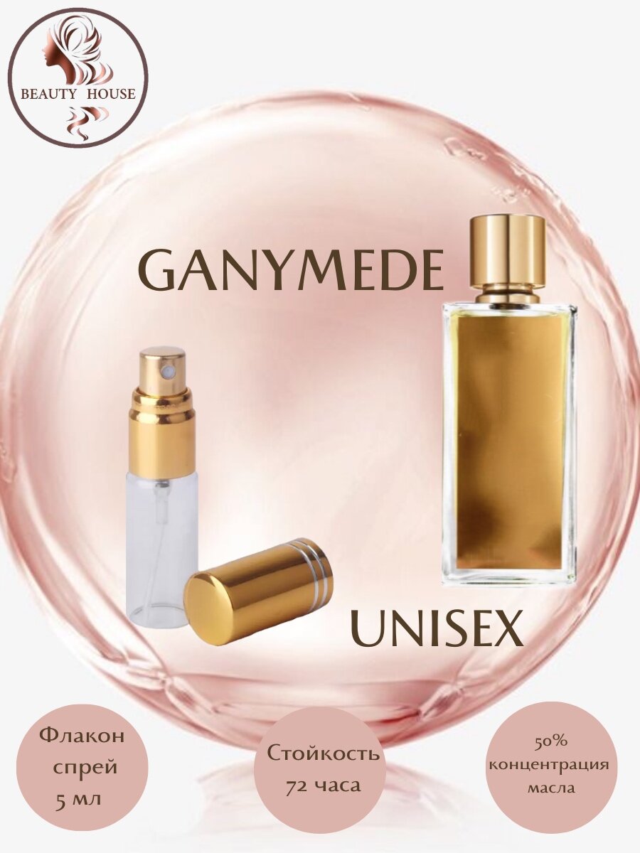 Духи масляные Ganymede спрей 5 мл унисекс, древесные, пряные