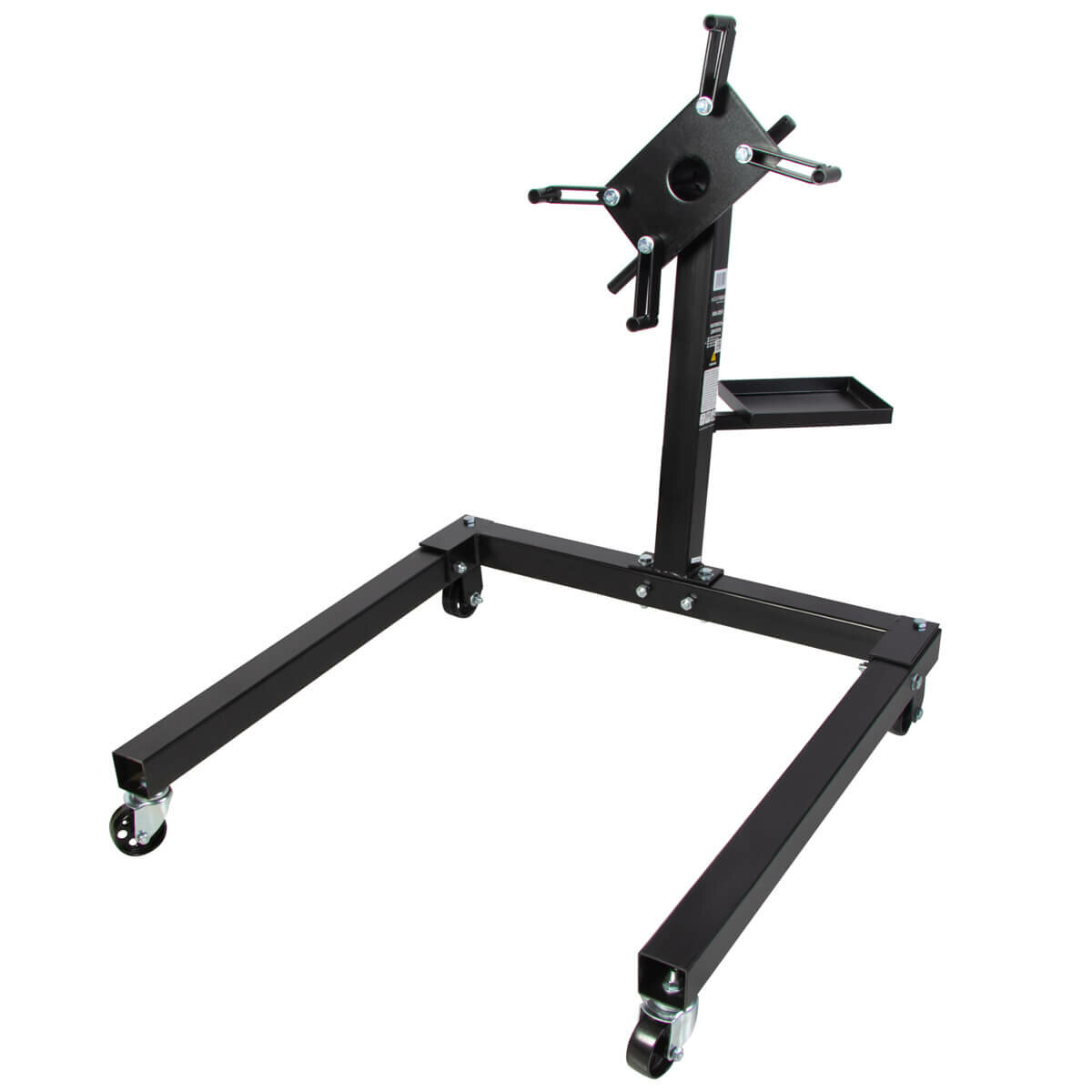 Передвижной стенд (кантователь) для разборки-сборки двигателей до 580 кг WIEDERKRAFT WDK-82681