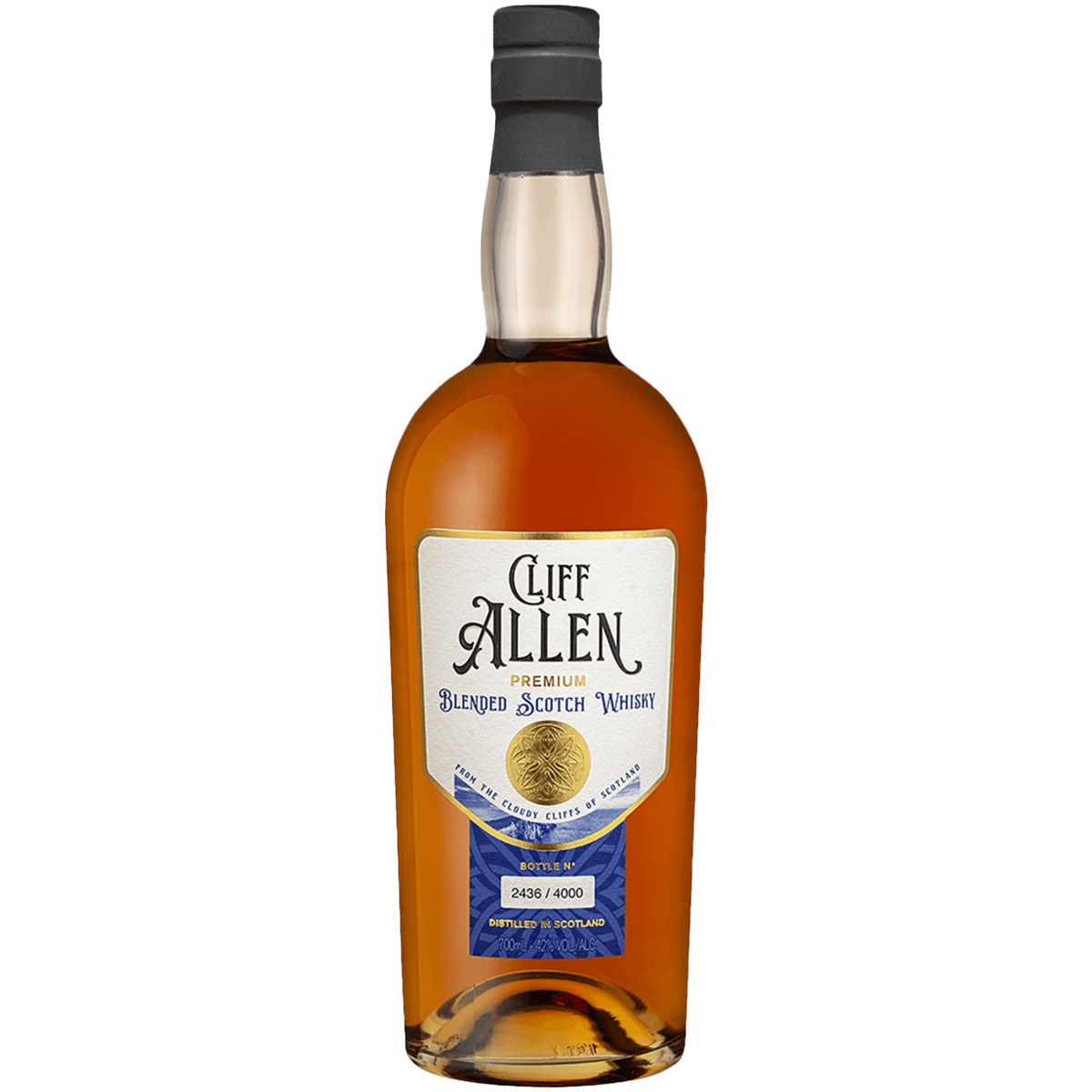 Виски "Cliff Allen" Premium, купажированный, 0,7 л, Шотландия