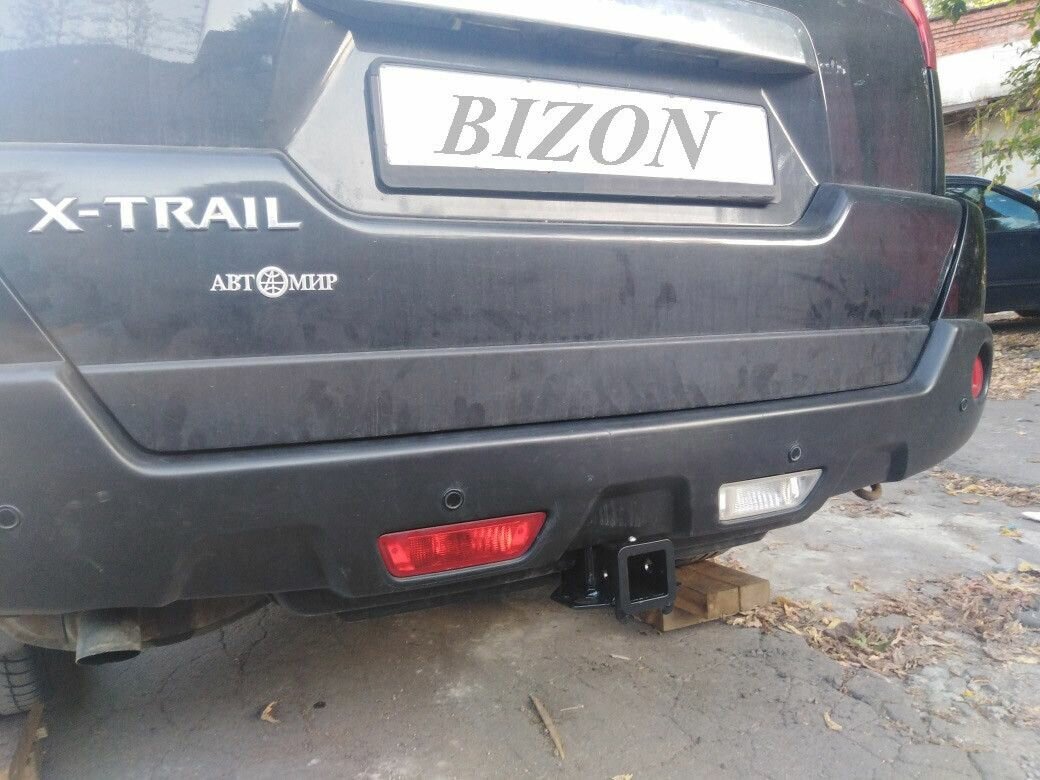 Фаркоп Бизон на Nissan X-Trail FA 0220-E (T31, с 2007 по 2014 г. в.) (паспорт и сертификат в комплекте)(без электрики)