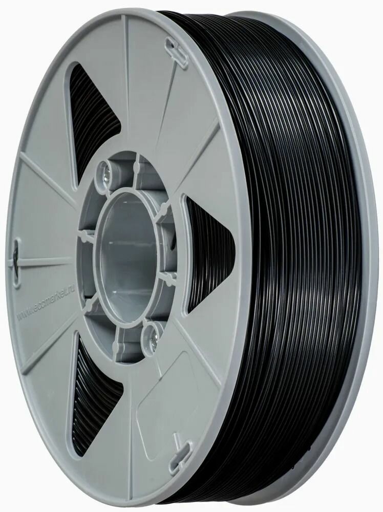 Пластик для 3D принтера Premium PA-6 ИКЦ, премиум филамент для 3Д печати, 1,75 мм, 1000 гр, черный