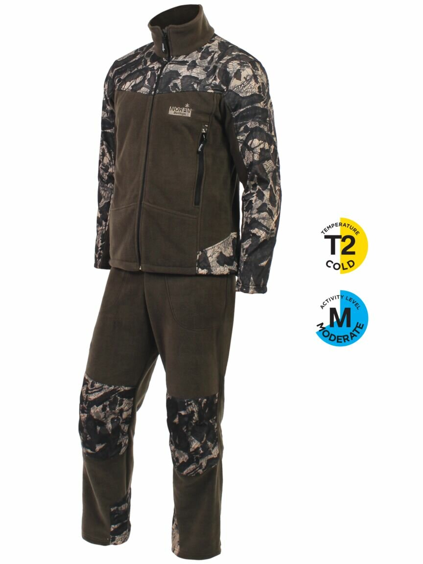 Костюм флис. Norfin BERINGS CAMO Green 05 р. XXL