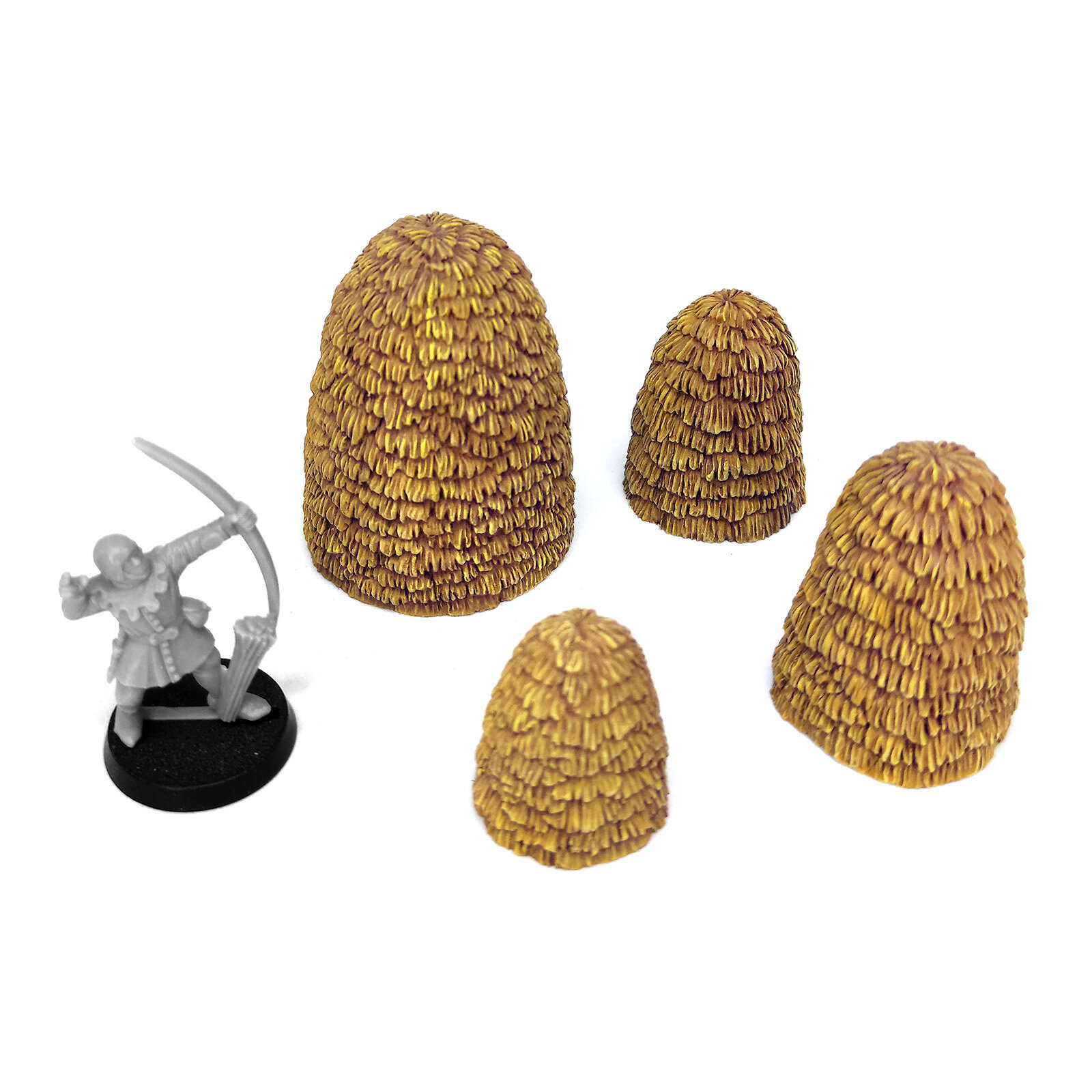 Набор стогов сена | Grabblecast террейн для варгеймов и D&D