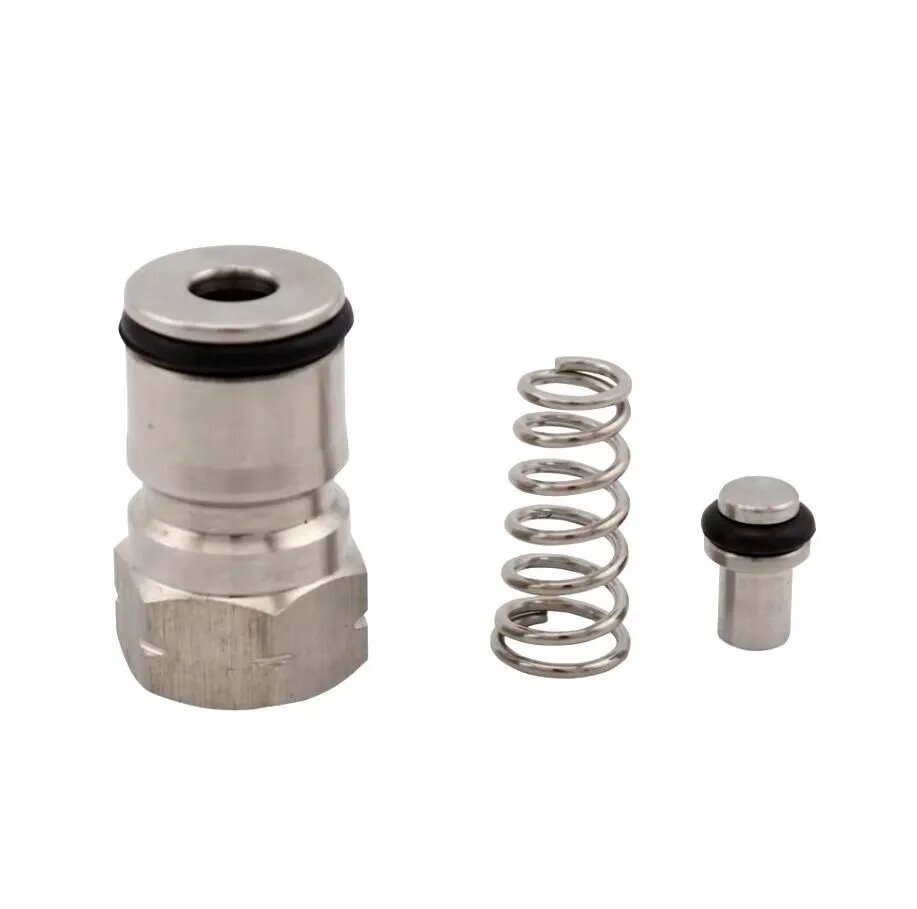 Газовый фитинг Ball Lock со штоком и пружиной для корнелиуса