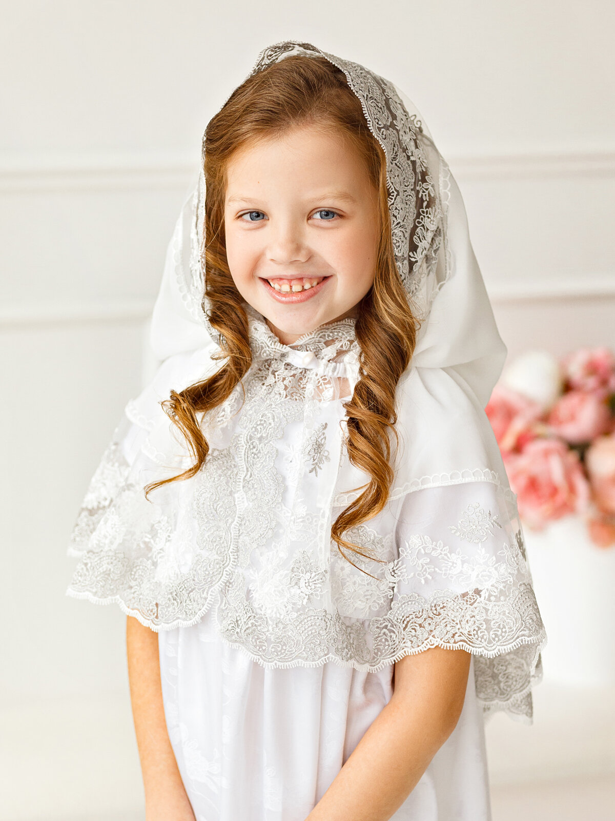 Платок-капюшон для девочек