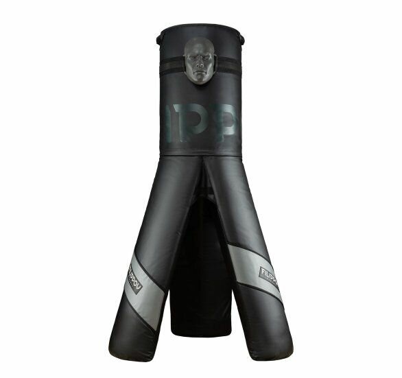 Трехногий боксерский мешок-манекен 180см/50кг, черно-серый