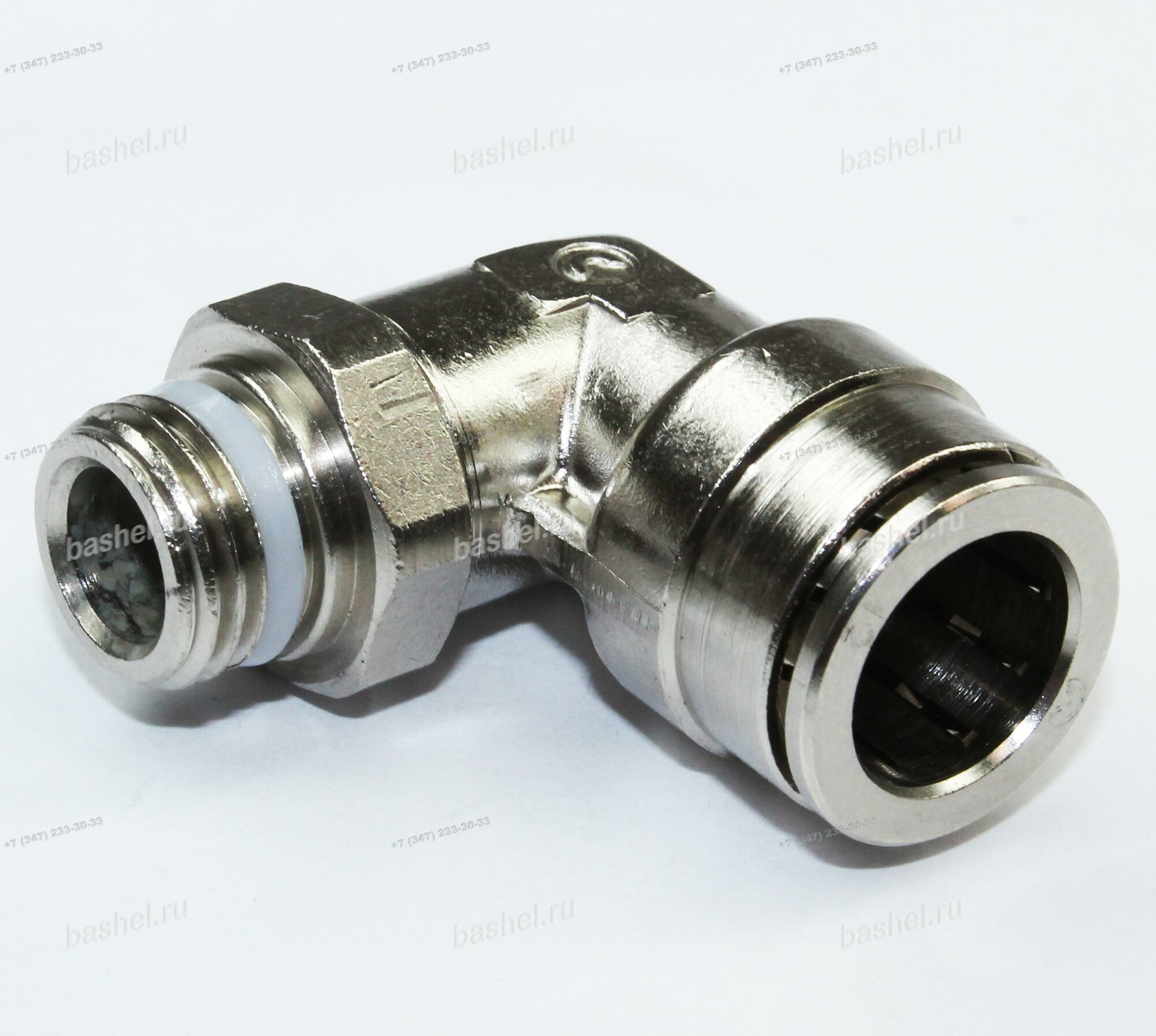 S6520 12-1/4 Camozzi, Фитинг цанга угл. поворот, Camozzi