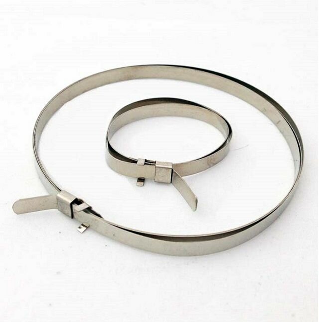Хомуты шруса ленточные из нержавеющей стали W4 (30мм, 70мм) (к-кт 2шт)