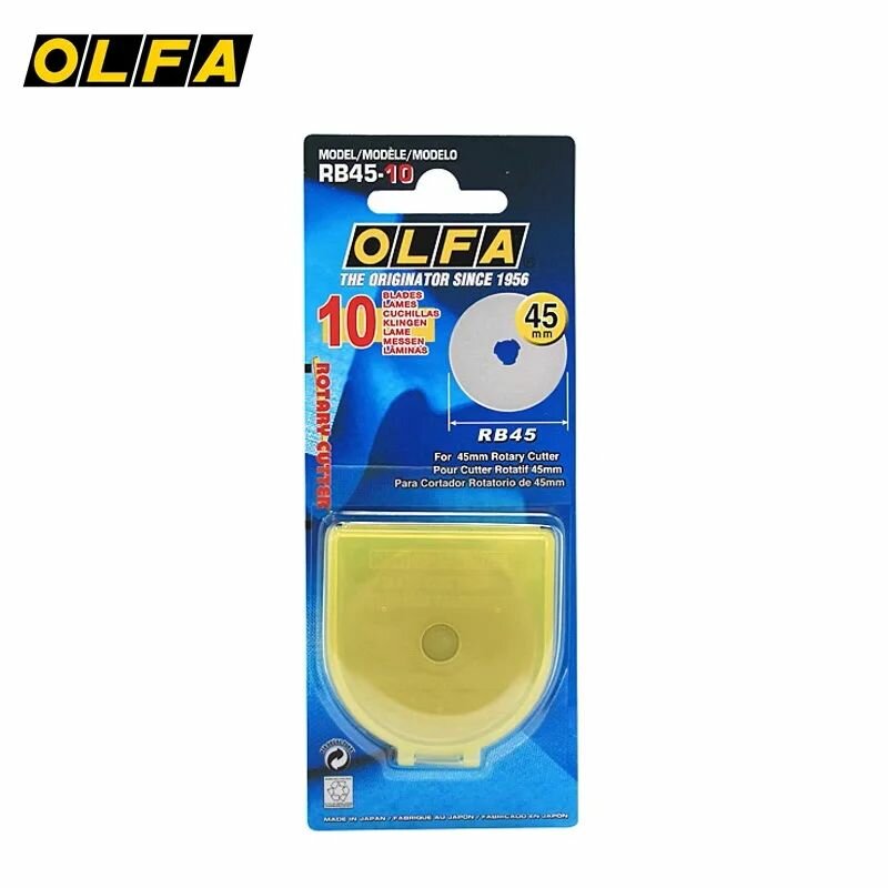 (10 шт) OLFA RB45-10 45 мм круглый режущий лезвие острый и прочный