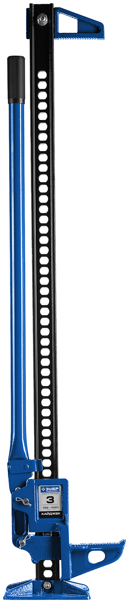 Зубр Хай-Джек 3т, 125-1050мм Домкрат Реечный Механический, Профессионал Зубр арт. 43045-3-110_z01