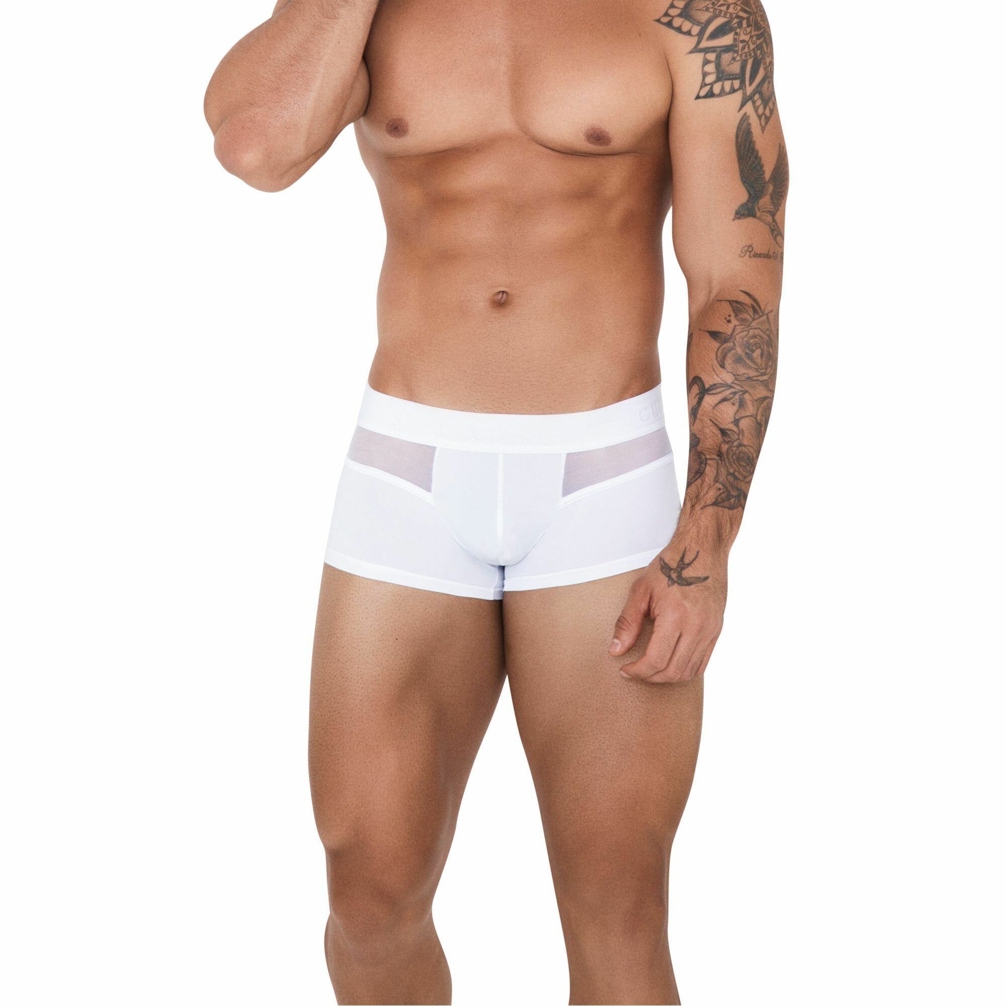 Белые мужские трусы-хипсы Caspian Trunk, Clever Masculine Underwear, белый, XL