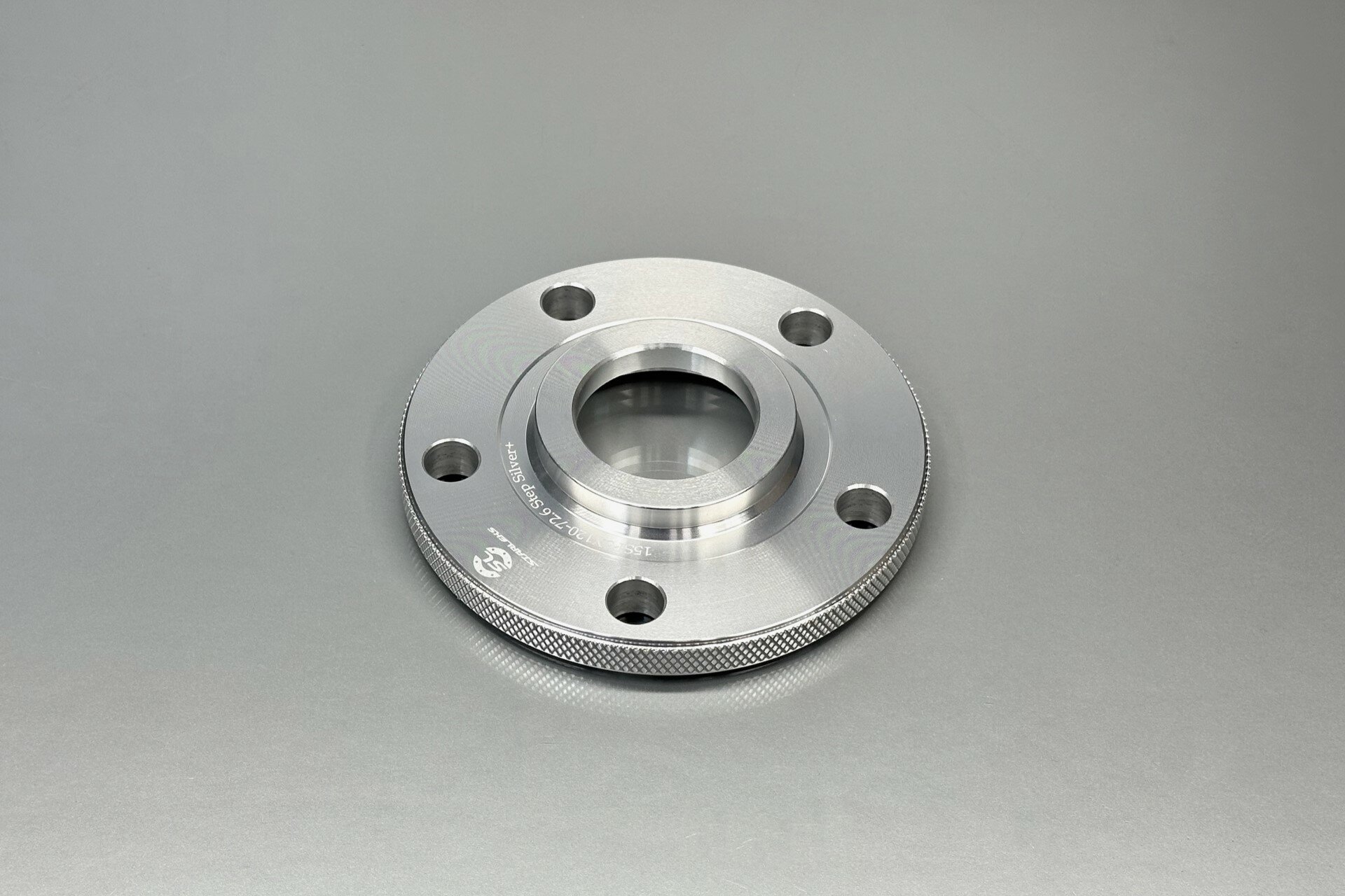 Колесная проставка Starleks 15SP5120-72.6 Step Silver, 15 мм, 5×120, ЦО 72,6 мм, серебристая