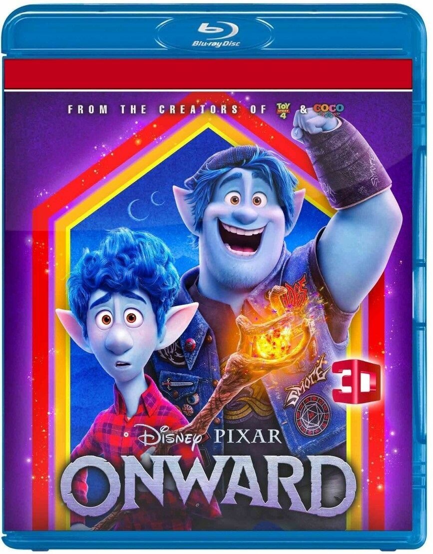 3D Вперед (2020) Blu-ray 50Gb (блю рей)