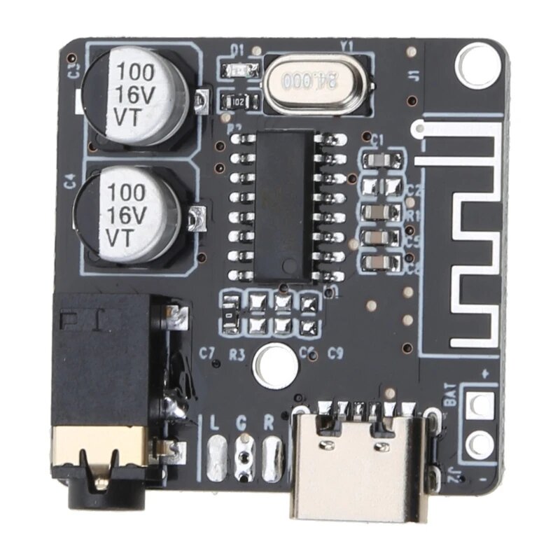 Bluetooth Аудио Адаптер 3.5 мм VHM-314, Цвет: TYPEC