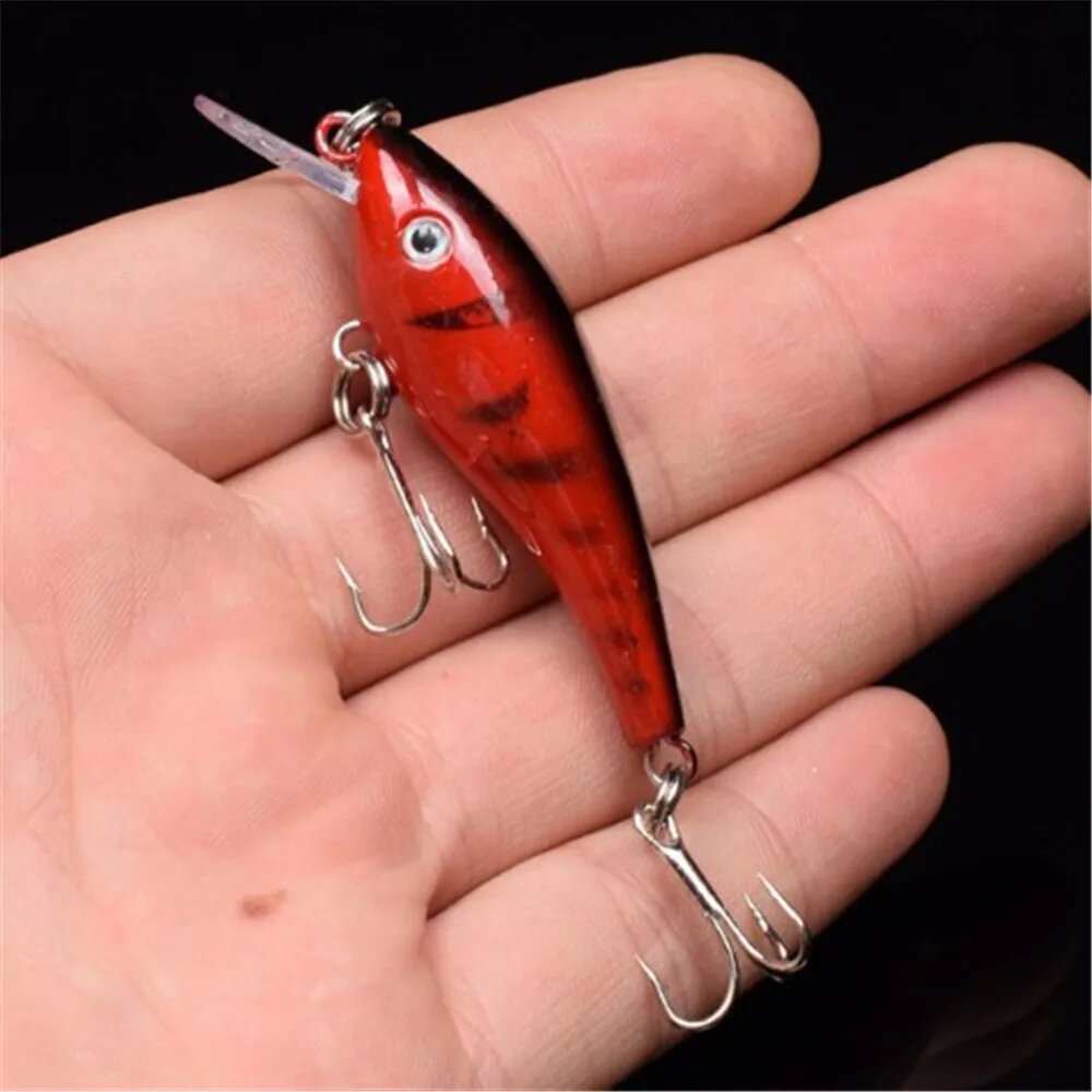 Блесна Fishinapot Bionic, 5,7 см, 4,5 г, Красный
