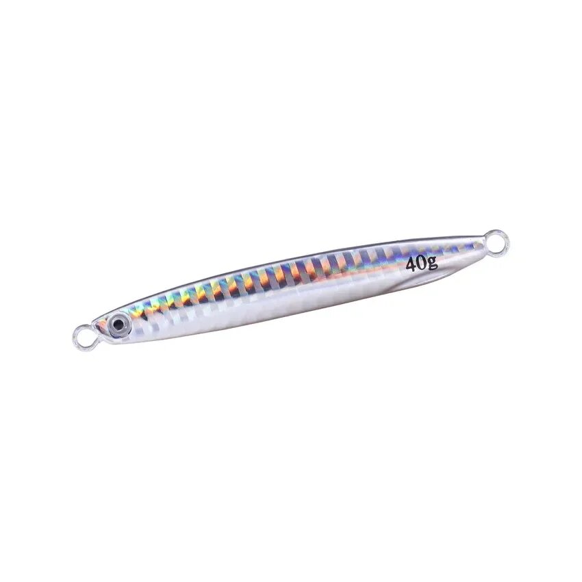 DRAGER Super Slim Metal Casting Jig 7G 10G 21G 30G 40G 10G 55MM, D2- No Hook