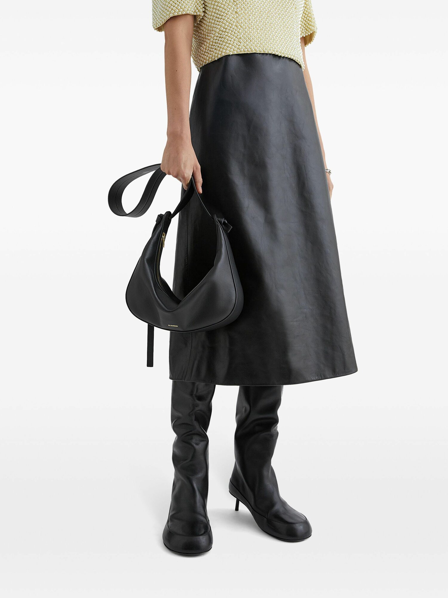 Сумка Jil Sander Knot, черный — фото 1