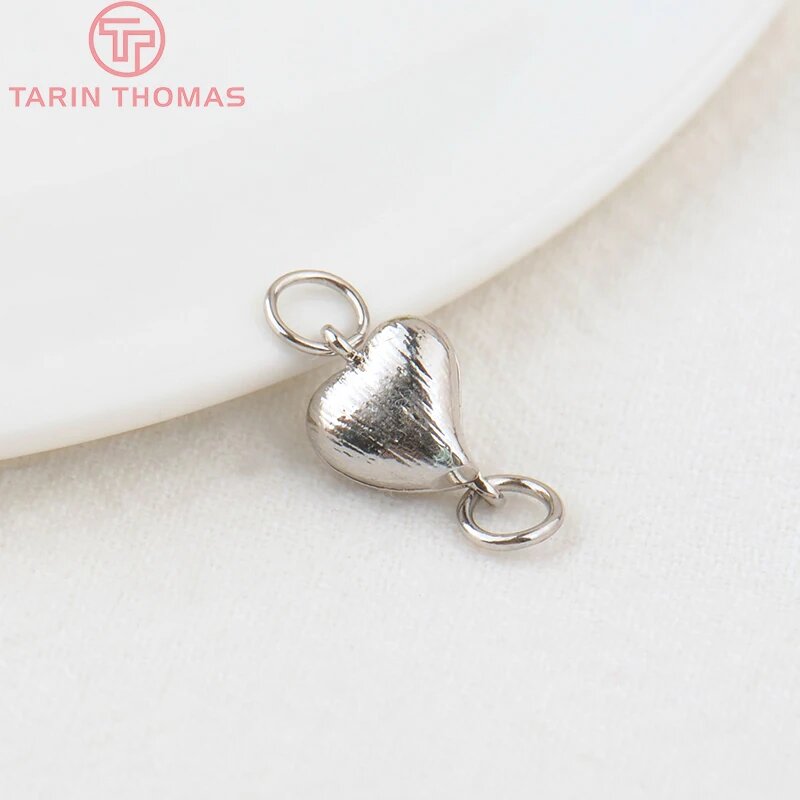 Латунные магнитные браслеты TARIN THOMAS, 24-каратное золото, 4 комплекта