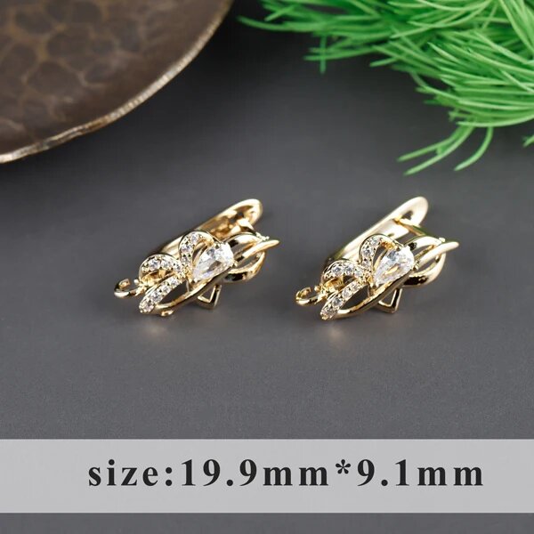 Набор для изготовления сережек GUFEATHER M950 M95005