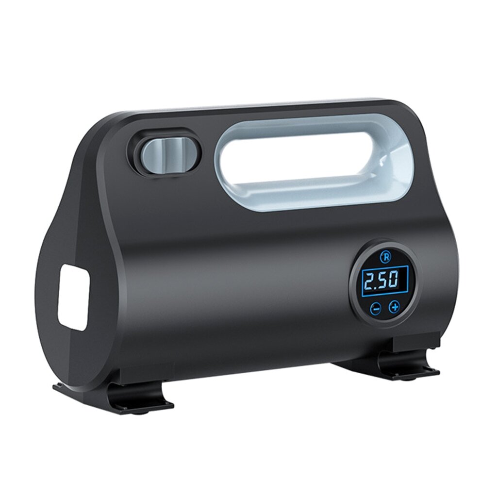 (1шт) Автомобильный бытовой многофункциональный воздушный насос air pump-модель с цифровым дисплеем