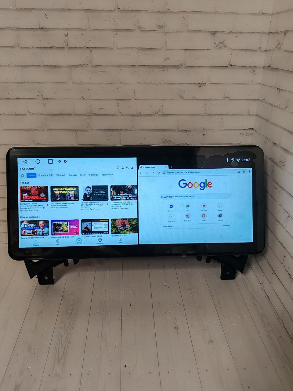 Магнитола андроид, QLED экран 12,3', CarPlay, Android-Auto, WiFi, GPS, USB, Блютус, для Hyundai Santa Fe (Хёндэ Санта Фе) 2006-12г