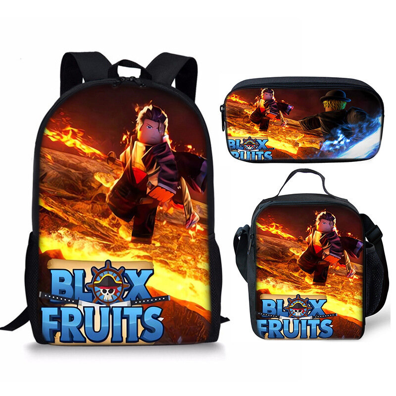 Рюкзак школьный + сумка через плечо + пенал-3 и 1 Сумка школьная мальчика для девочки подарок- Roblox