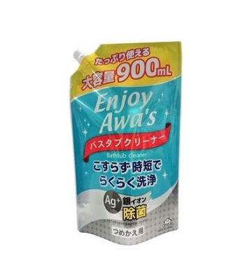 Rocket Soap Спрей-пена чистящая для ванны (аромат цитрусов, с ионами серебра) 900 мл, сменная упаковка с крышкой