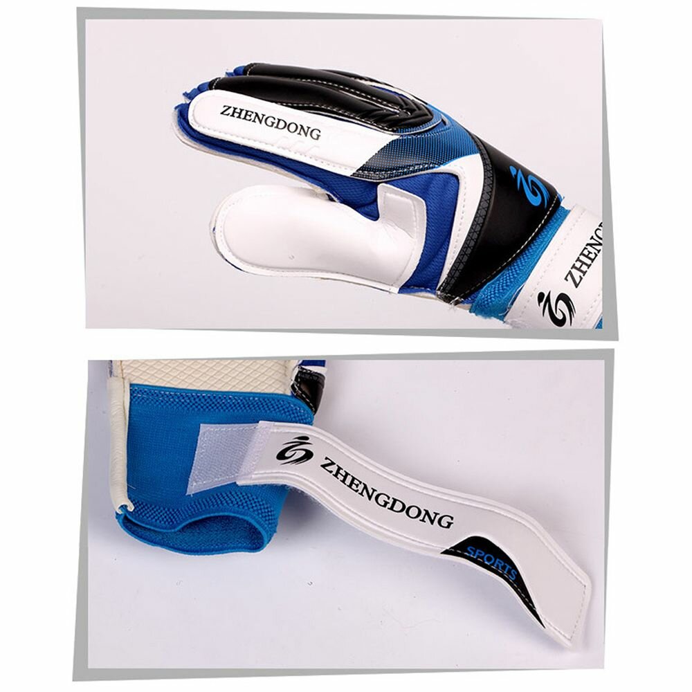 Футбольные перчатки с мягкой подкладкой и гибким захватом на ладони, вратарские перчатки для линейного вратаря, для детей, мальчиков и мужчин, прочные и удобные