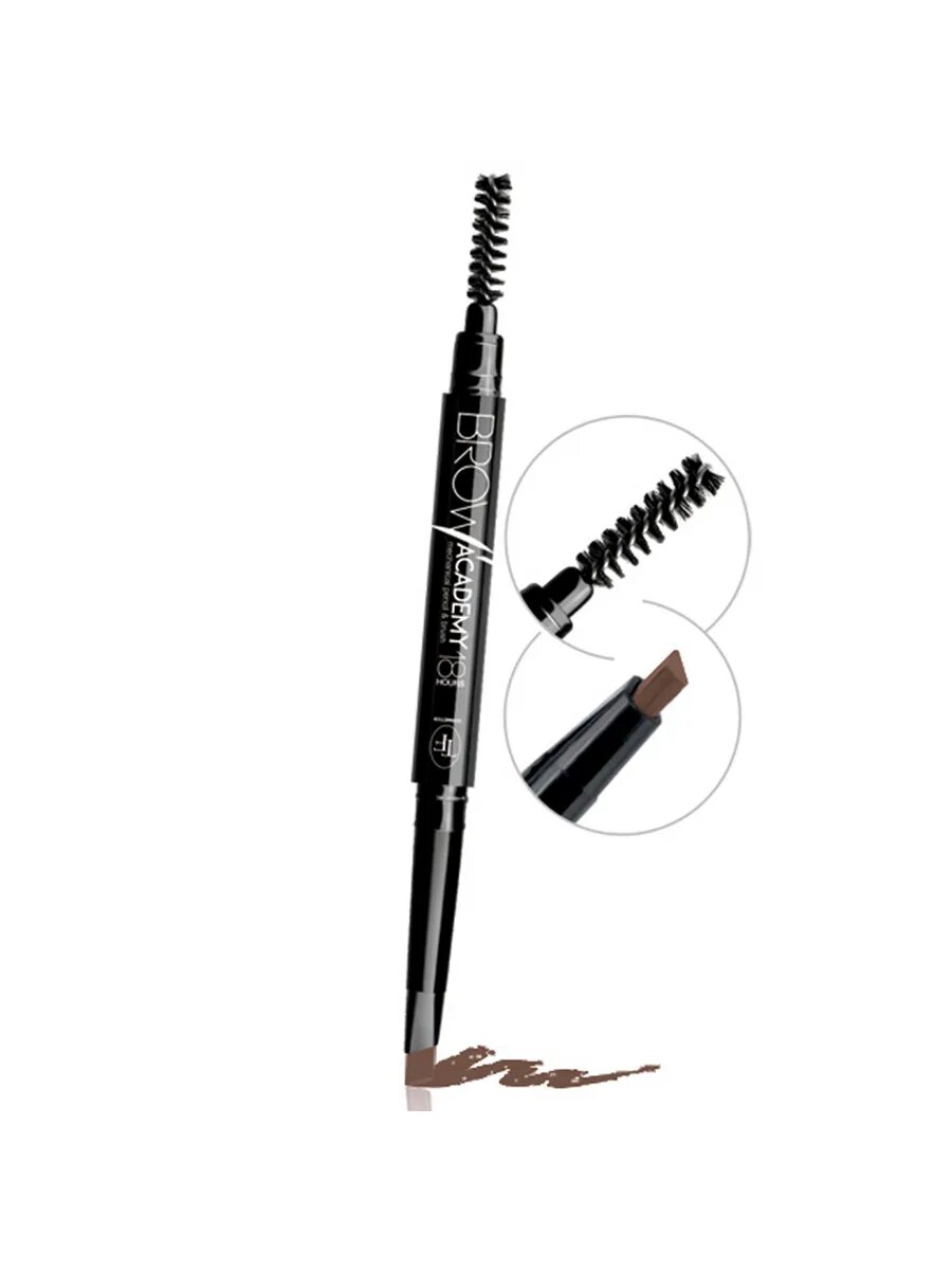Triumph Карандаш для бровей Brow Academy, тон 303 натурально-коричневый