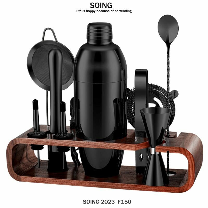Набор для приготовления коктейлей, other SOING , черное