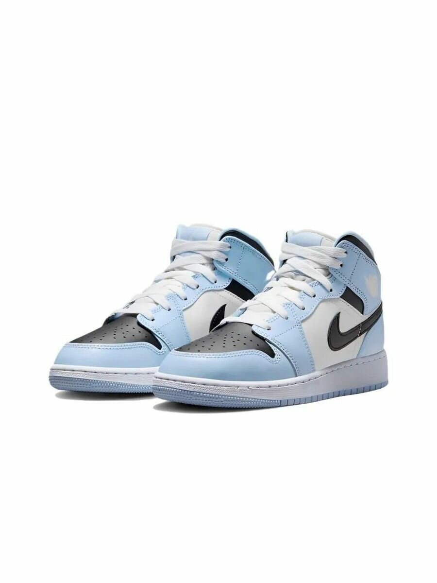 Кроссовки Jordan Весна-лето 2025, полнота G, размер 38.5, ice blue — фото 1