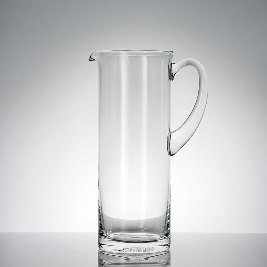 Стеклянный кувшин для воды, сока, напитков с ручкой, без крышки, 1.2 л, Неман 1520/1.2л