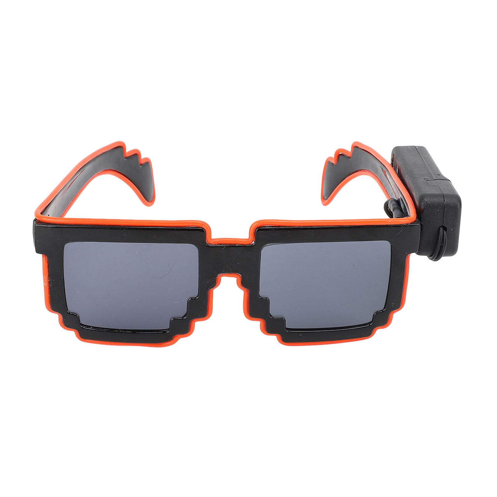 Светящиеся очки из ПВХ со светодиодной подсветкой, удобные, многофункциональные, для вечеринок, концертов и баров.