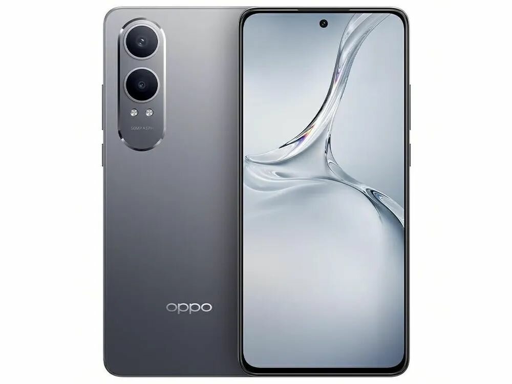 Смартфон OPPO K12x (CN) с камерой, OLED-экран, 12 ГБ +256 ГБ, воздушно-серый титан
