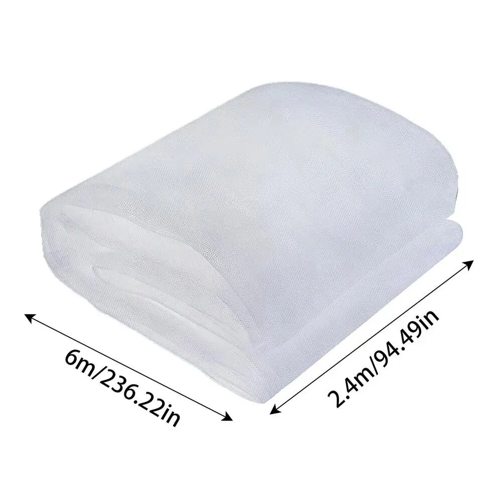 Садовая сетка для растений Белый, 2.4mx6m