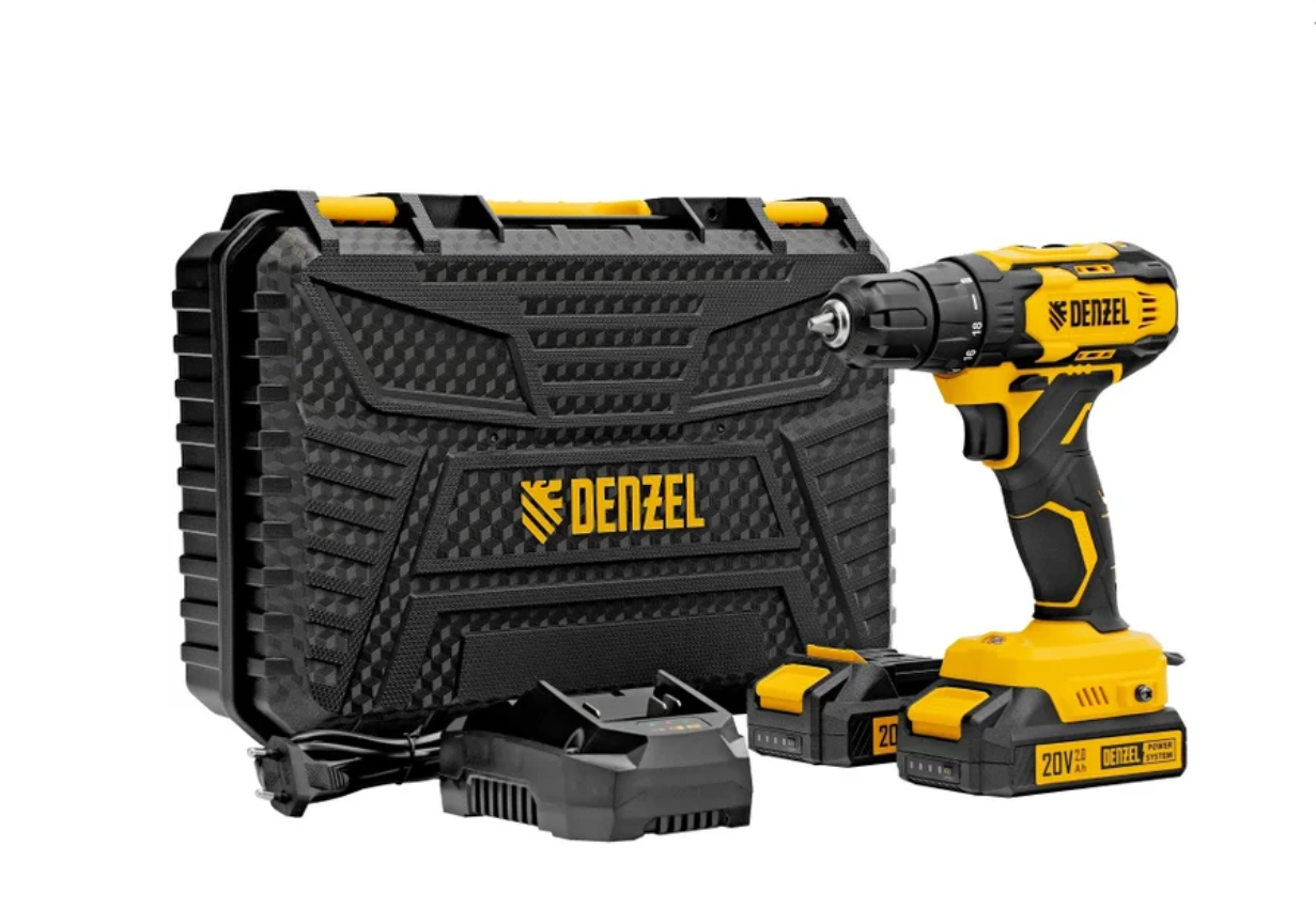 Дрель-шуруповерт Denzel CDQ-20 (26118)