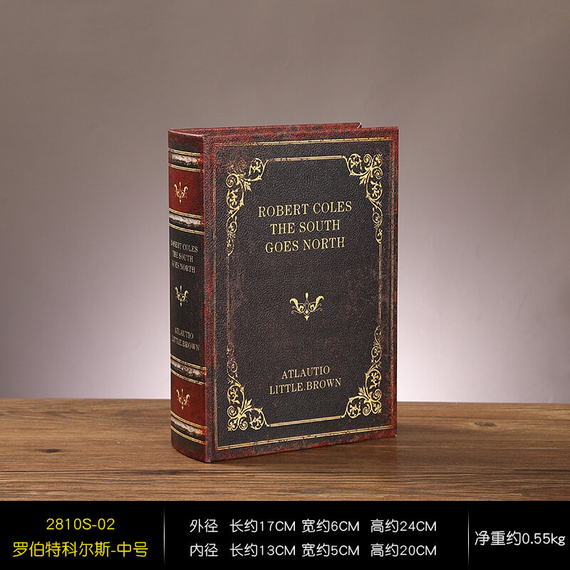 Имитация книги, модель книги для декора в кабинете, офисе, книжной полке, винтажная декоративная книга, реквизит для фотографии, ремесленная демонстрация