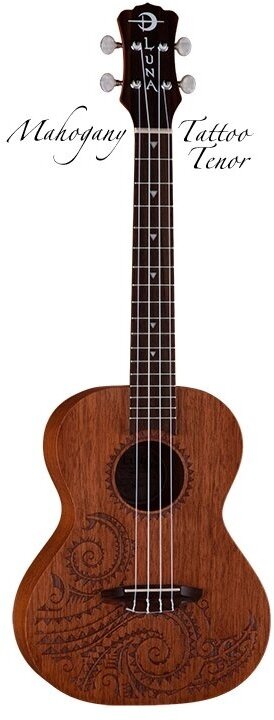 Акустическая гитара укулеле Luna UKE TTN MAH