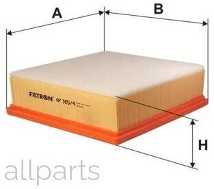 FILTRON AP165/4 Фильтр возд. FORD MONDEO/VOLVO C30, S40, S80 2.4-2.5L 2004=>
