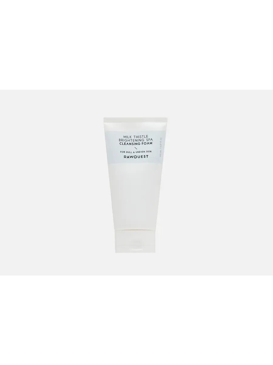#RAWQUEST MILK THISTLE BRIGHTENING SPA CLEANSING FOAM 150мл#