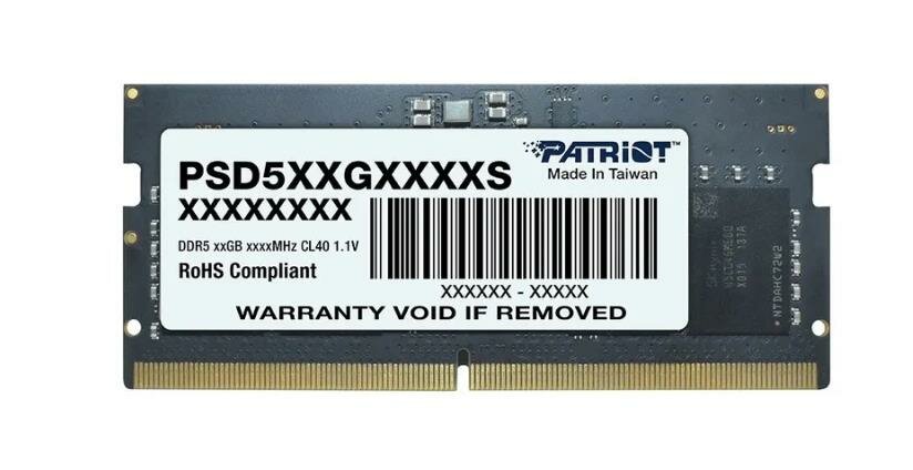 Модуль памяти SODIMM 8GB DDR5-5600 PSD58G560041S PATRIOT