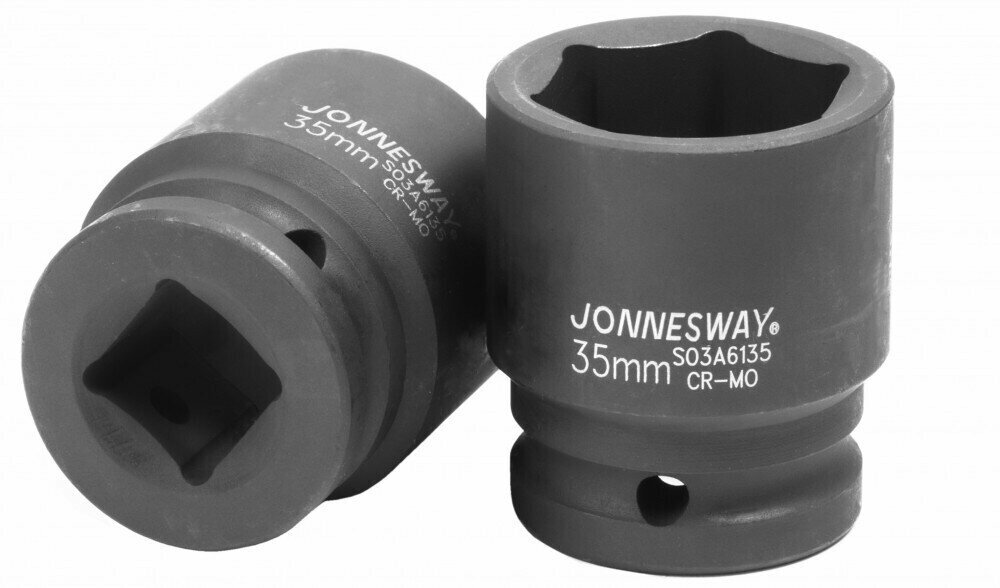 Головка торцевая ударная 3/4"DR, 35 мм, S03A6135, Jonnesway