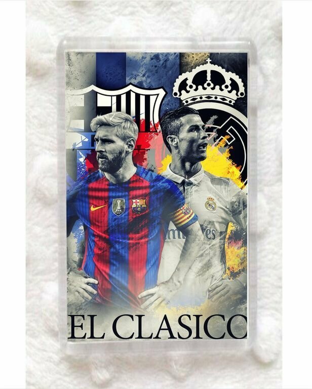 Магнит акриловый Магниты Messi, Месси №11