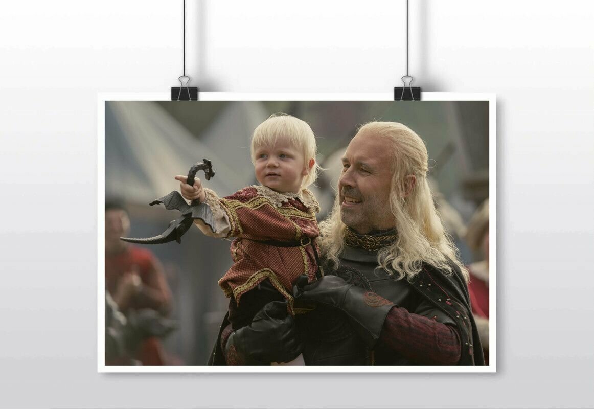 Плакат GOODbrelok А3 принт "Дом Дракона, House of the Dragon" - 0007