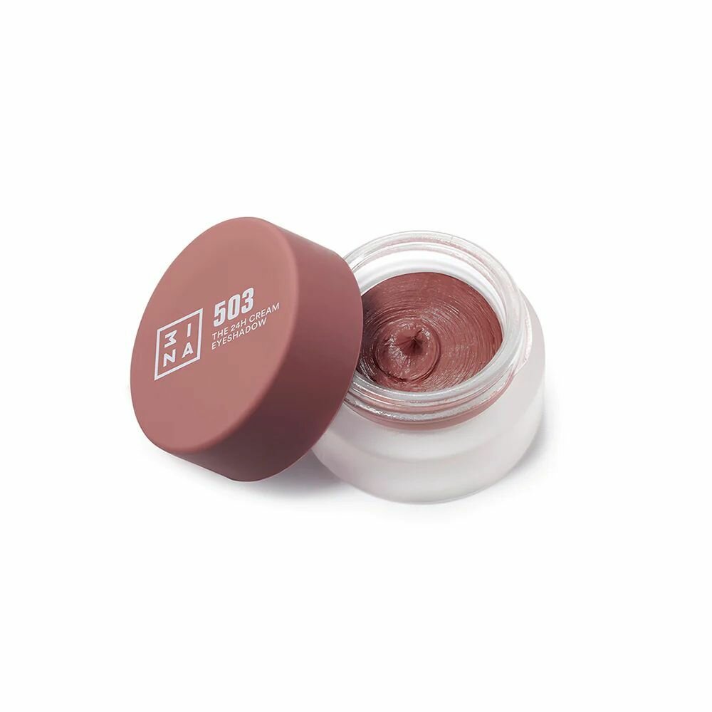 Кремовые Тени для Век 3INA (Мина, Зина) The 24h Cream Eyeshadow - тон 503 (Нюдовый Розовый Матовый)