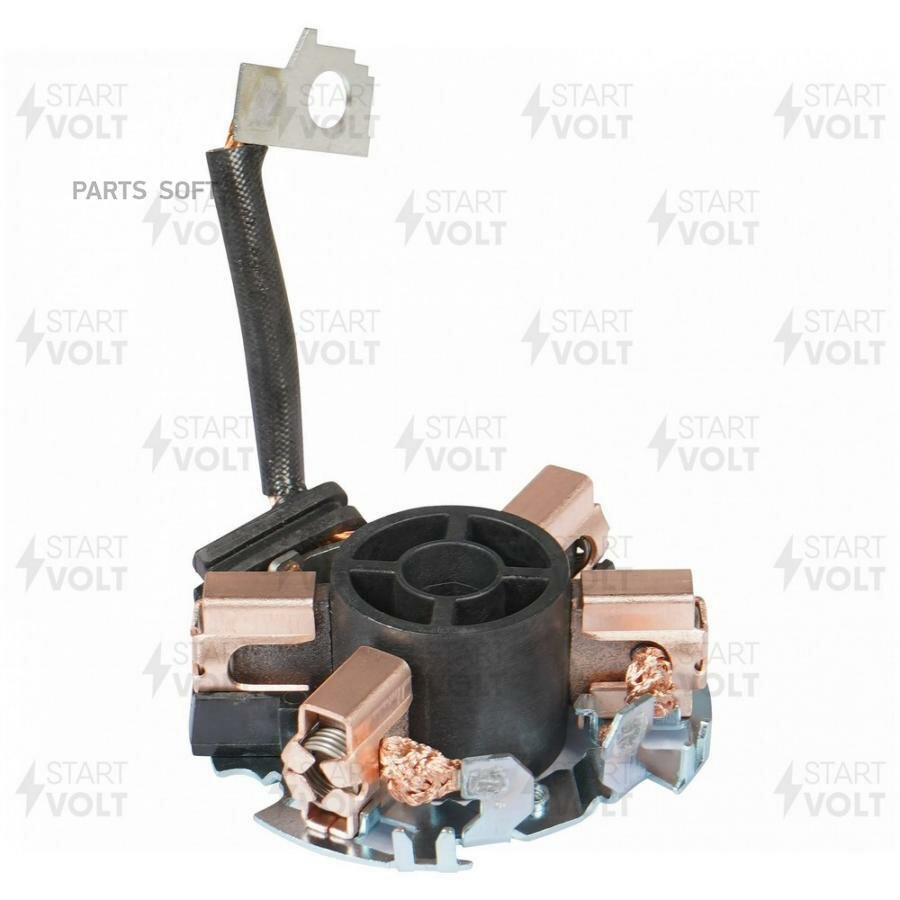 VBS1801 STARTVOLT Узел щеточный стартера VAG Golf IV (97-)/Octavia (97-) 1.8T/2.0i