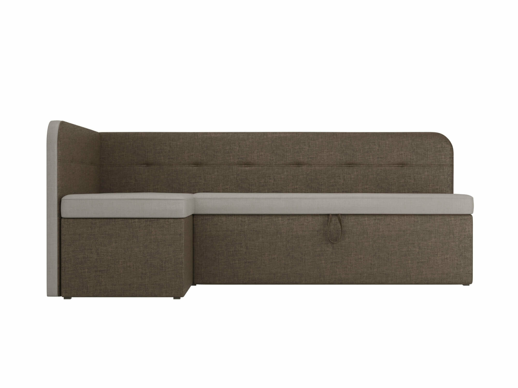 Artum Кухонный угловой диван Форест рогожка диз. 1 левый