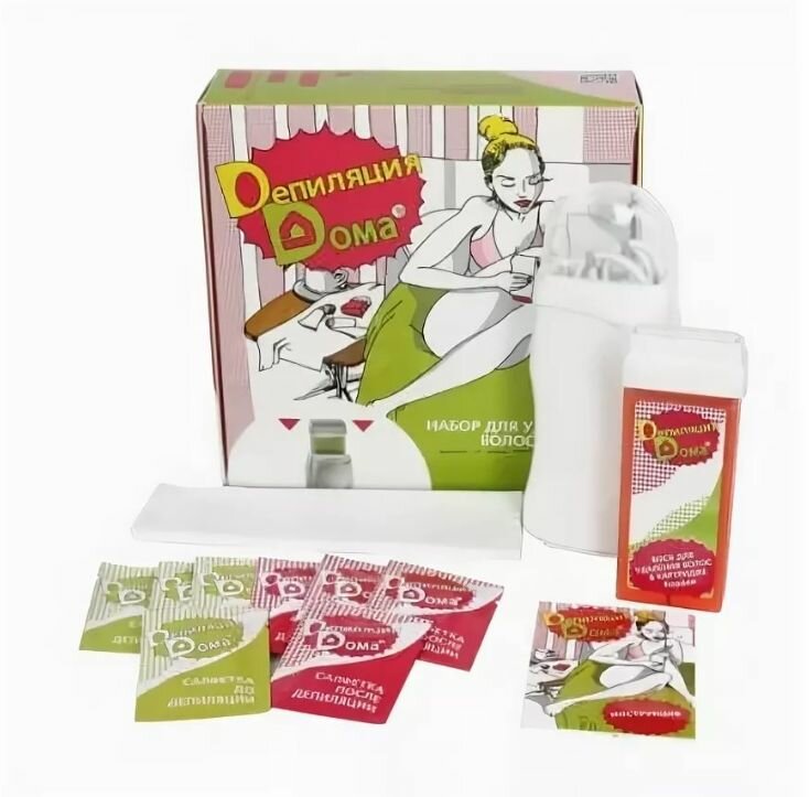 Набор для домашней депиляции "Депиляция дома"