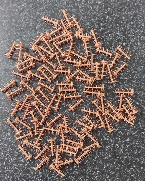 Набор кормушек 100 штук для донной оснастки , ловли карповых